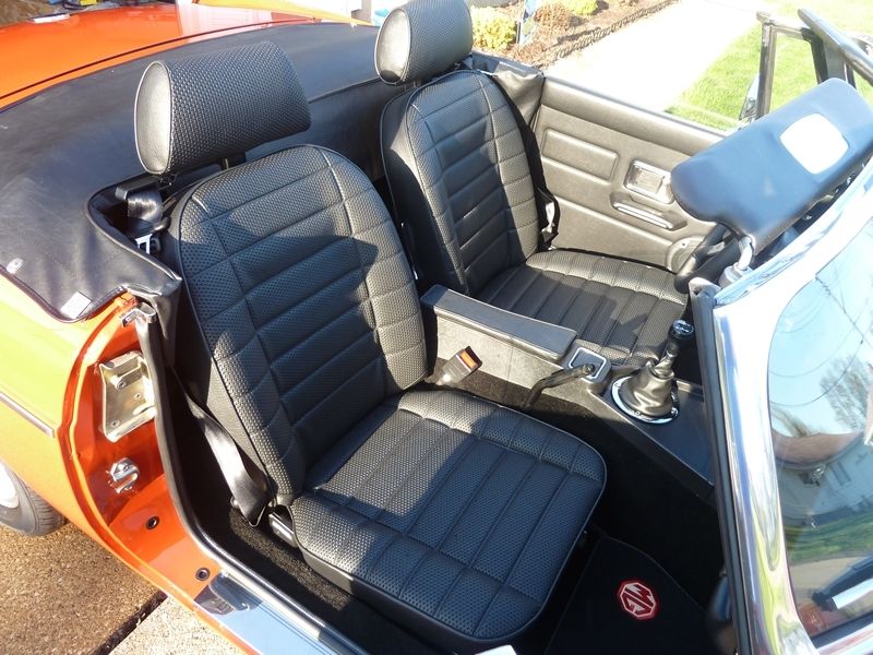 Lets see your reupholstered seats... (Page 4) : MGB & GT Forum : The MG Experience